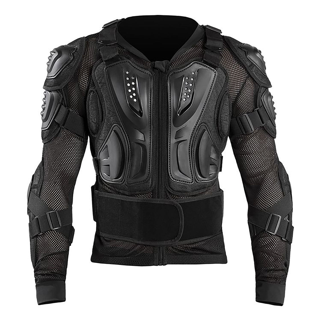 GP-Pro Adults Full Protector Body Armour MX Off-Road Jacket Black – MSG ...