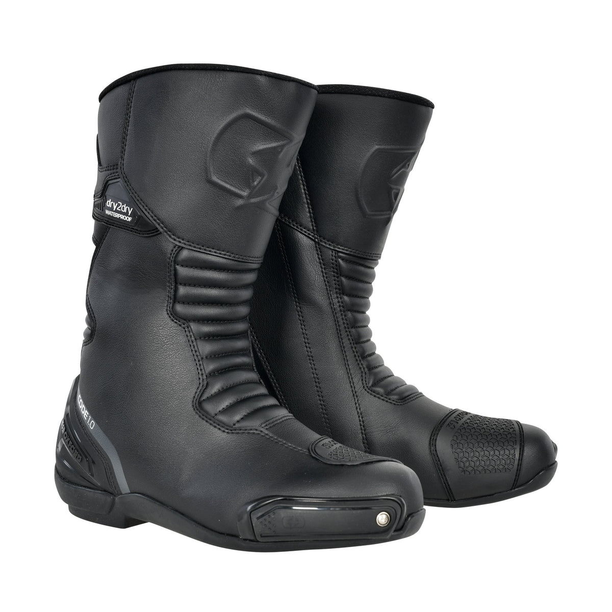 Oxford Code 1.0 Dry2Dry Waterproof Motorcycle Motorcycle Boots – MSG ...