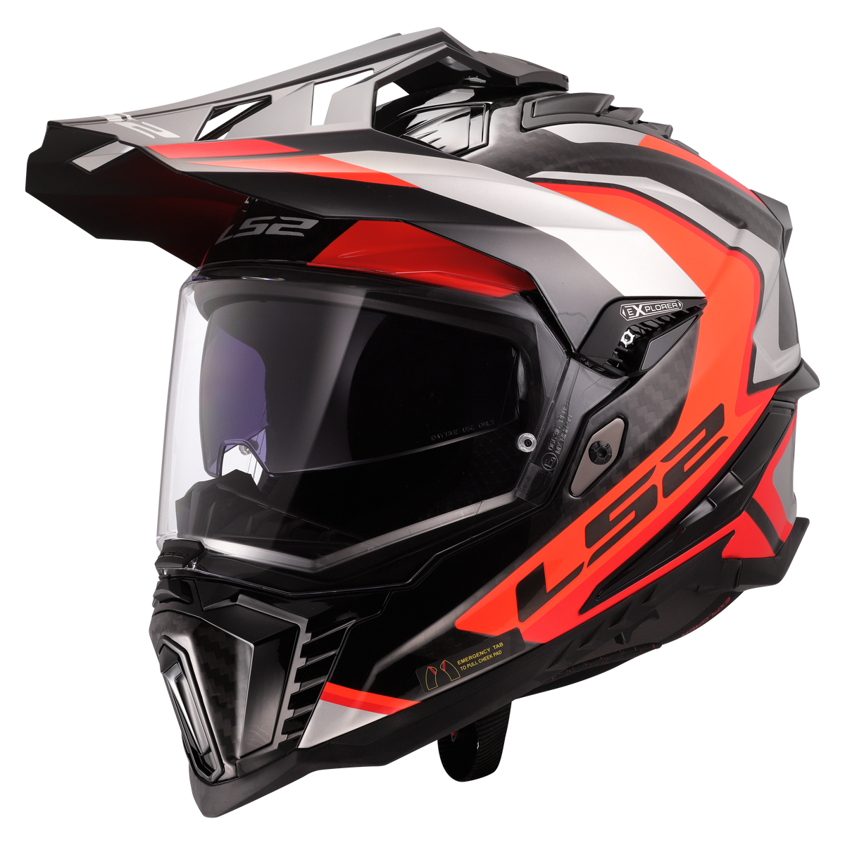 LS2 MX701 Explorer Carbon Adventure Helmet– MSG Bike Gear