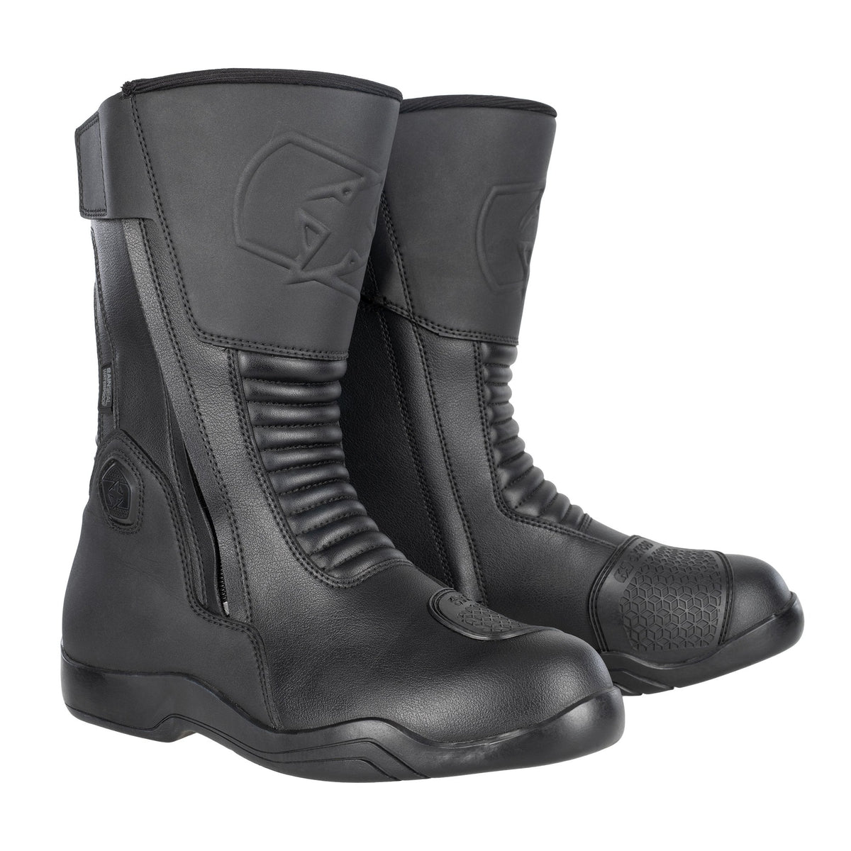 Oxford Hunter Twin Zip Waterproof Touring Motorcycle Boots – MSG Bike Gear