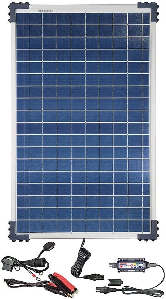 OptiMate Solar Duo - 12V Battery Charger/Optimiser with 40W Solar pane ...