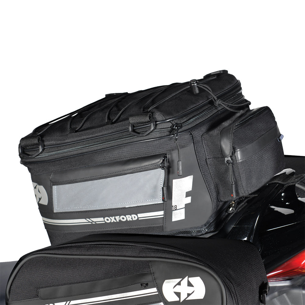 Oxford F1 Tail Pack Small 18L With Zip Base– MSG Bike Gear