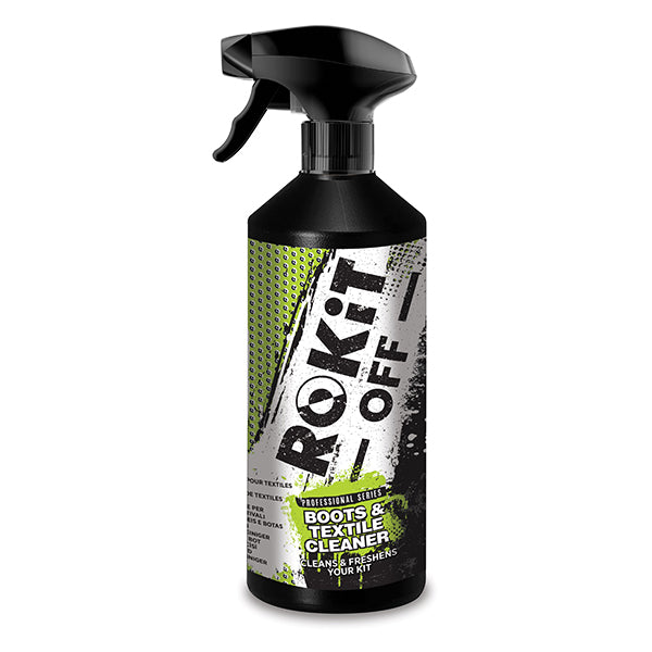 ROKiT OFF Textile Clothing & Boot Spray on Cleaner - 500ml – MSG Bike Gear