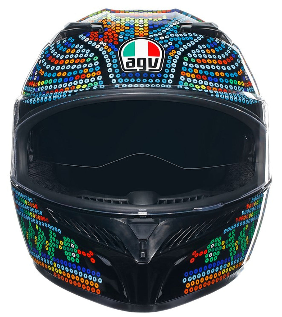 AGV K3 E2206 Full Face Motorcycle Helmet - VR46 Rossi Replicas– MSG ...