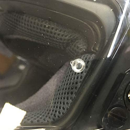 1 x Pair Replacement / Spare 6mm Pinlock Pins - Clear– MSG Bike Gear