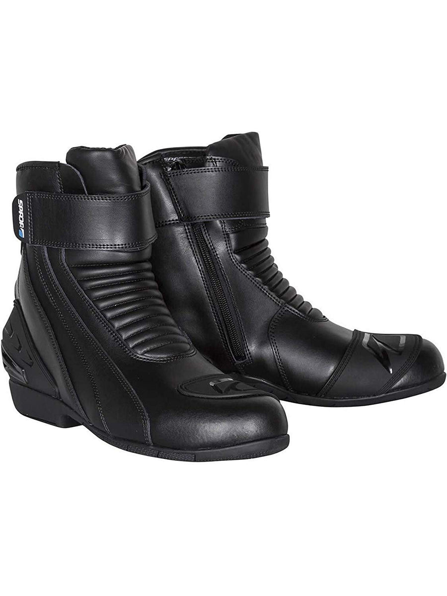 Spada Icon CE Waterproof Boots - Black– MSG Bike Gear