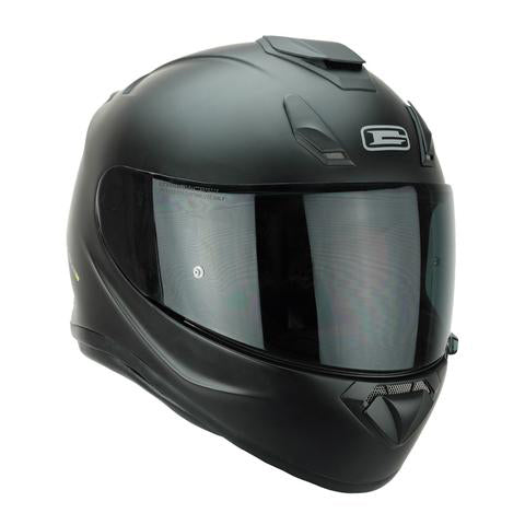 G-Mac Roar Evo Blackout Full Face Fibreglass Motorcycle Helmet + FREE ...